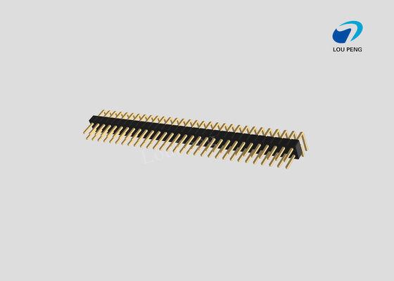 China Pin Header 2x30pin 2.00mm pitch horizontal supplier