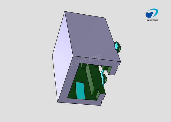 China RJ45 jack Cat.5 SMT angled supplier