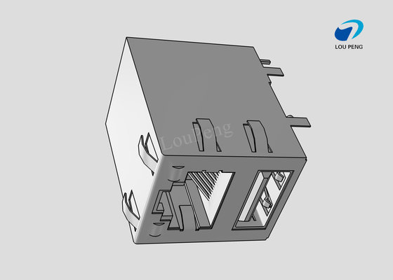 China RJ45 with USB supplier