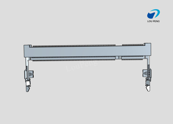 China DDR2 SO DIMM, SO DIMM Sockets, Double Data Rate (DDR) 2, Stack Height .205 in [5.2 mm], Right Angle Module Orientation supplier