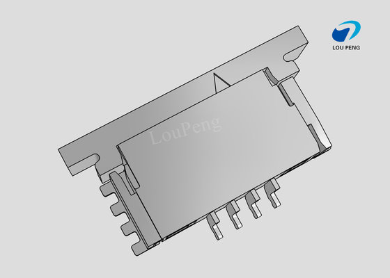 China FPC Connectors, Flex-to-Board, 4 Position, 1mm [.039in] Centerline, Zero Insertion Force (ZIF), Right Angle, SMT supplier
