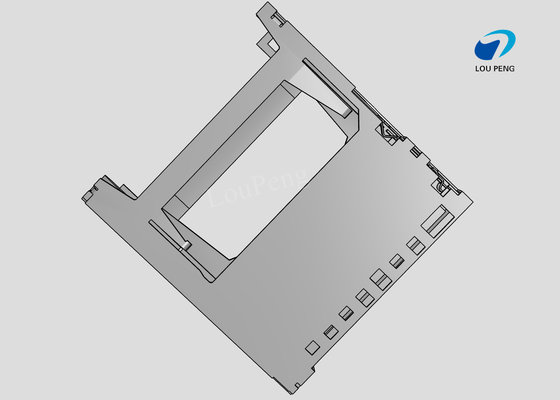 China SD Card Connectors, Secure Digital Compatible Card, 9 Position, Surface Mount, Right Angle supplier