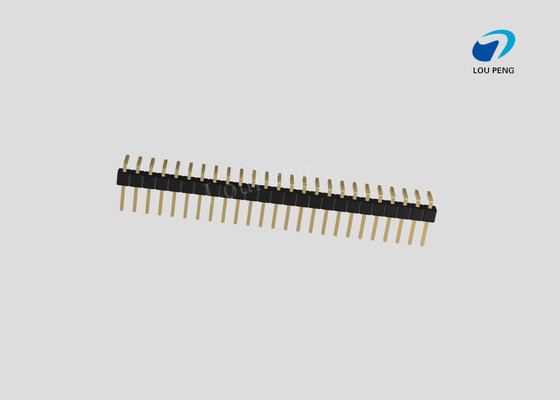 Pin Header 1x25pin 2.54mm pitch horizontal supplier