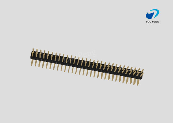 Pin Header 2x30pin 2.54mm pitch horizontal 90degree supplier