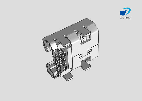 0.40mm Pitch Micro HDMI Connector, Right-Angle Receptacle, Surface Mount, with Through Hole Shell Tabs supplier