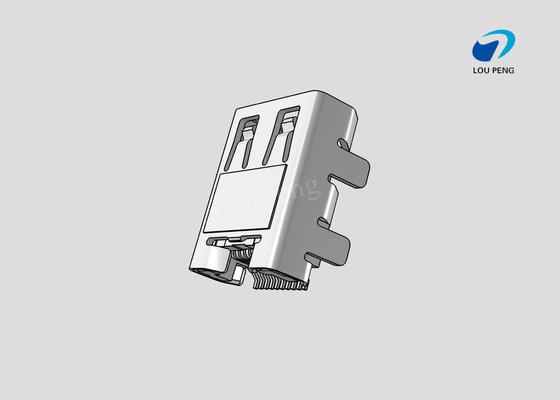 0.40mm Pitch Micro HDMI Connector, Right-Angle Receptacle, Surface Mount, with Through Hole Shell Tabs supplier