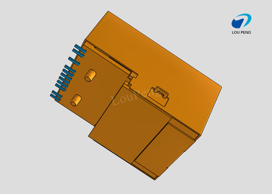 RJ45 jack 1Gbit CE biCLED supplier