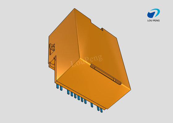 RJ45 jack 1Gbit CE biCLED supplier