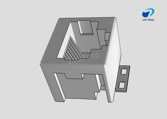 RJ45 Connectors, RJ45, Single Port, Port Matrix Configuration 1 x 1, RJ Type Jacks &amp; Plugs,SMT supplier