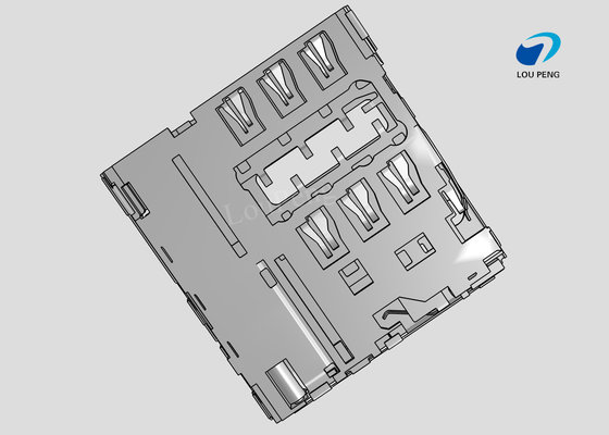 SD Card Connectors, Secure Digital Compatible Card, 6 Position, Surface Mount, Right Angle supplier