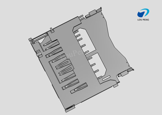 Micro SD Card Connectors, Secure Digital Compatible Card, 9 Position, Surface Mount, Right Angle supplier