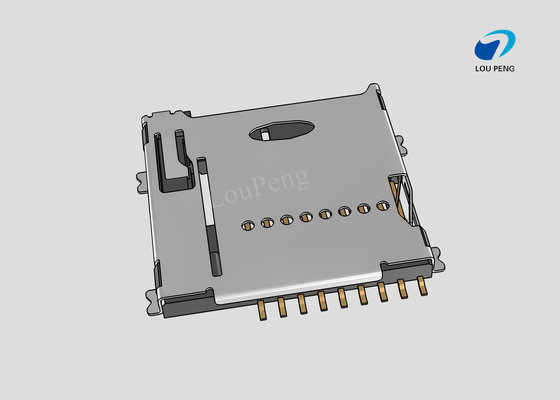 Micro SD Card Connectors, Secure Digital Compatible Card, 9 Position, Surface Mount, Right Angle supplier