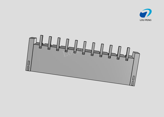 PCB Mount Header, Right Angle, Wire-to-Board, 11 Position, 2.0mm Pitch, Tin, Natural Housing Color, Shrouded / Solid,SMT supplier