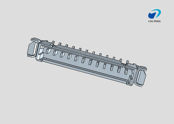 PCB Mount Header, Wire-to-Board, 12 Position, 1.25mm Pitch, Tin, Natural Housing Color, Shrouded / Solid, SMD supplier