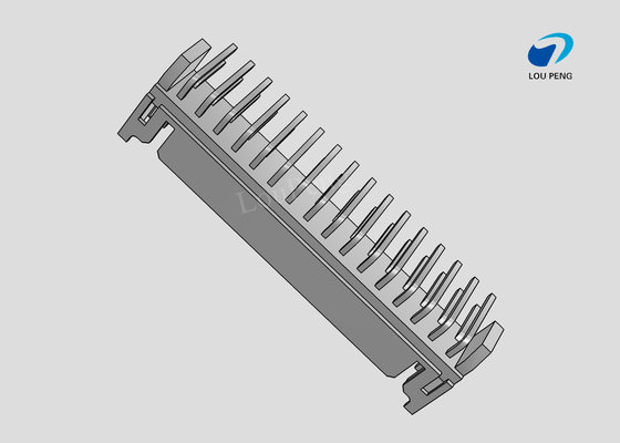 PCB Mount Header, Right Angle, Wire-to-Board, 2x16 Position, 2.0mm Pitch, Tin, Natural Housing Color, Shrouded / Solid supplier