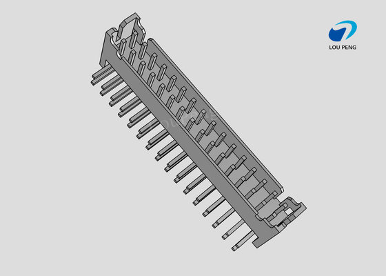 PCB Mount Header, Right Angle, Wire-to-Board, 2x16 Position, 2.0mm Pitch, Tin, Natural Housing Color, Shrouded / Solid supplier