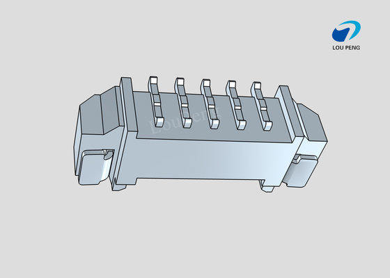 PCB Mount Header, Wire-to-Board, 5 Position, 1.25mm Pitch, Tin, Natural Housing Color, Shrouded / Solid, SMD supplier