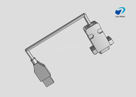 USB Cable Assemblies, USB 9-Position Plug, AM to D-SUB 9PIN Female, Double-Ended, Standard, 28AWG Wire Size, Black supplier