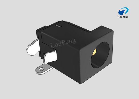 DC Jack Connectors, Cable-to-Board, 3 Position, Jack, 25VDC Operating Voltage, Right Angle, Printed Circuit Board, DIP supplier