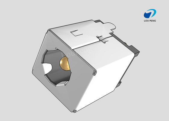 DC Jack Connectors, Cable-to-Board, 4 Position, Jack, vertical, Printed Circuit Board, DIP supplier