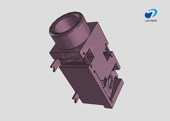 DC Jack Connectors, Cable-to-Board, 4 Position, Phone Jack, Right Angle, Printed Circuit Board, SMT supplier