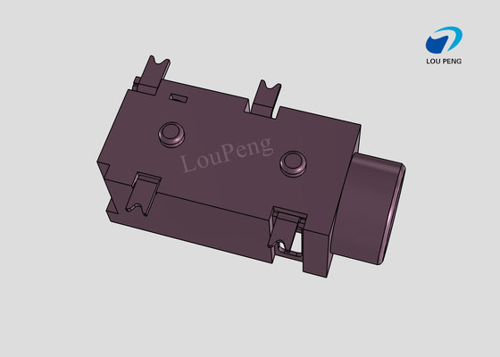 DC Jack Connectors, Cable-to-Board, 4 Position, Phone Jack, Right Angle, Printed Circuit Board, SMT supplier