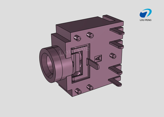 DC Jack Connectors, Cable-to-Board, 5 Position, Phone Jack, Right Angle, Printed Circuit Board, DIP supplier