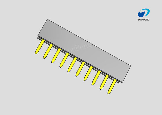 Female header, PCB Mount Receptacle, Vertical, Board-to-Board, 10 Position, 2.0mm Pitch, single row, Gold Flash, DIP supplier