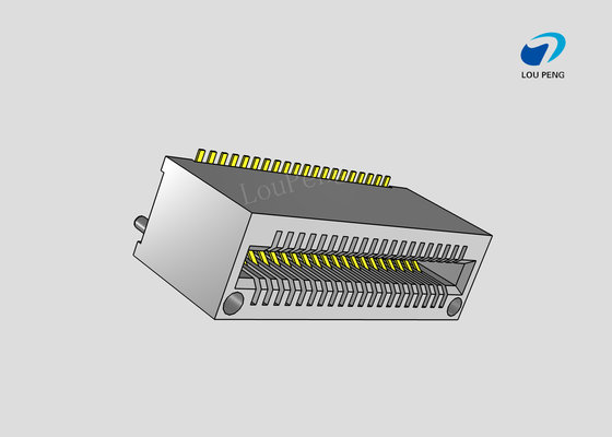 Female header, PCB Mount Receptacle, Vertical, Board-to-Board, 40 Position, 0.8mm Pitch,  Gold Flash, SMT supplier