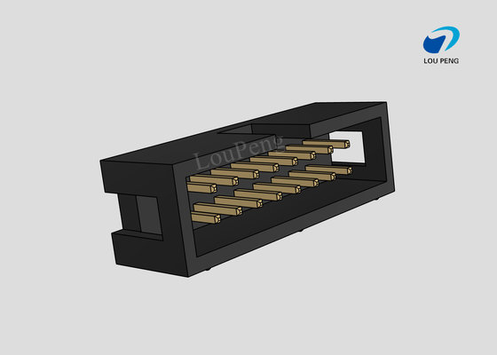 IDC Header connector, PCB Mount Receptacle, Board-to-Board, 2x8 Position, 2.0mm Pitch, Gold Flash, vertical，DIP supplier