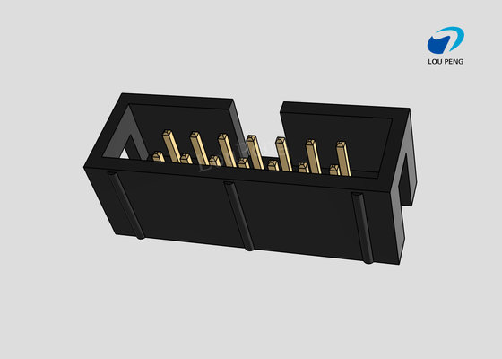 IDC Header connector, PCB Mount Receptacle, Board-to-Board, 2x7 Position, 1.27mm Pitch, Gold Flash, vertical，DIP supplier