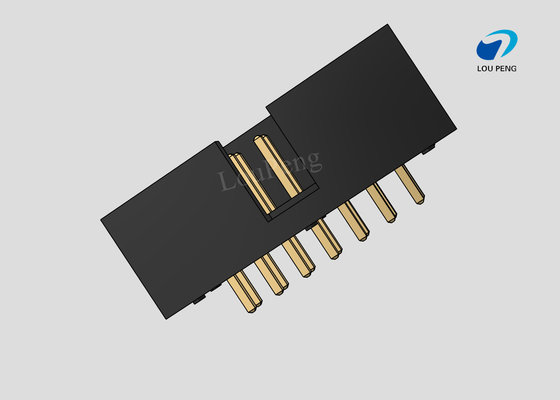 IDC Header connector, PCB Mount Receptacle, Board-to-Board, 2x7 Position, 1.27mm Pitch, Gold Flash, vertical，DIP supplier