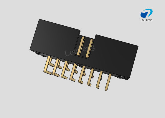 IDC Header connector, PCB Mount Receptacle, Board-to-Board, 2x8 Position, 1.27mm Pitch, Gold Flash, Right angle，DIP supplier