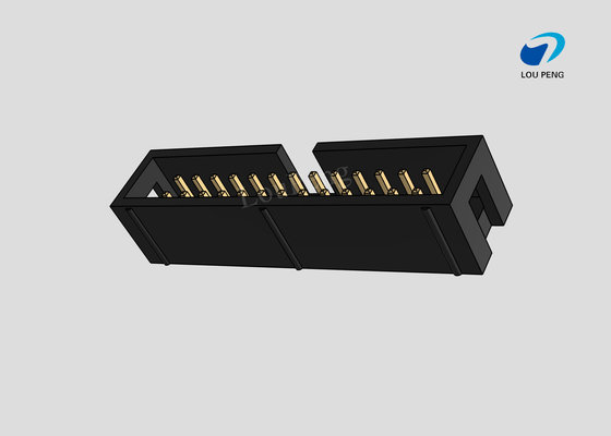 IDC Header connector, PCB Mount Receptacle, Board-to-Board, 2x13 Position, 1.27mm Pitch, Gold Flash, Vertical，DIP supplier