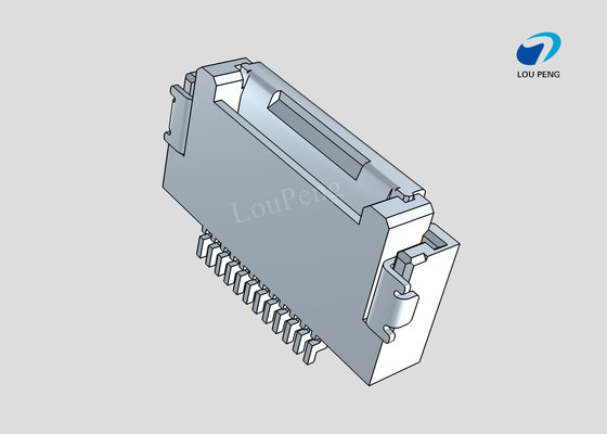 FPC Connectors, Flex-to-Board, 12 Position, 0.5mm Pitch, Zero Insertion Force (ZIF), Right Angle, SMT supplier