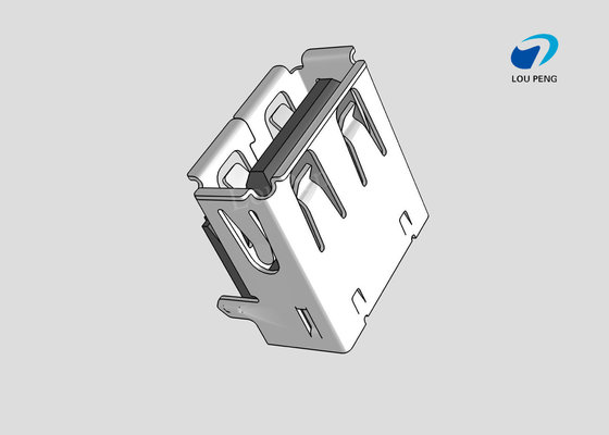 USB connector 2.0 4PIN AF SMT BOTH SIDES FIXED PIN IS STRAIGHT FOOT supplier