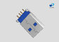 3.0 USB connector 4PIN AF SMT  BLUE BOTH SIDES FIXED PIN IS STRAIGHT FOOT Gold-Plated supplier