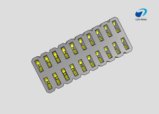 Female header, PCB Mount Receptacle, Vertical, Board-to-Board, 2x10Pin, 0.8mm Pitch, double row, Gold Flash, DIP, 180° supplier